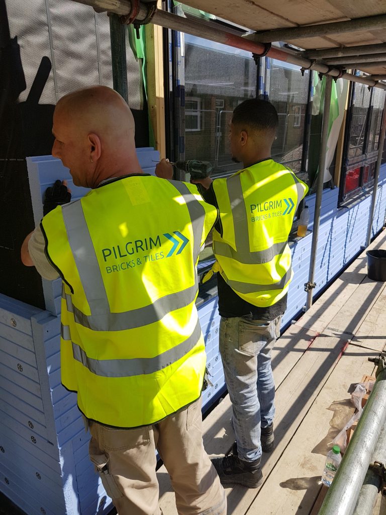 Brick slip installation provided by trained and competent crews